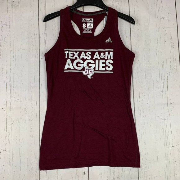 adidas | Tops | Texas Am Aggies Ncaa Small Adidas Racerback Tank Top ...